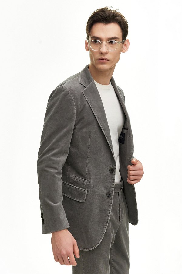 Man On The Boon맨온더분 Carlo Bonomi 가먼트 워싱 코듀로이 싱글 자켓 Sivillage