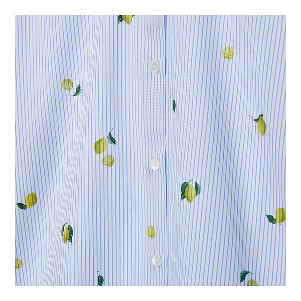 Paul Smith폴스미스 Ps Paul Smith 여성 레몬 프린트 코튼 셔츠 Sivillage 에스아이빌리지