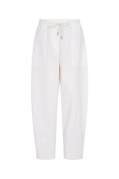 Emporio Armani엠포리오 아르마니 여성 스트링 밴딩 립스탑 팬츠 Sivillage 에스아이빌리지
