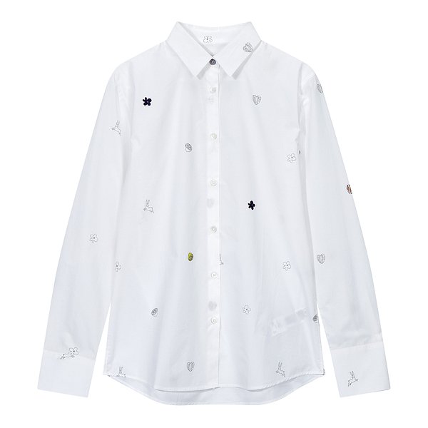 Paul Smith폴스미스 Ps Paul Smith 여성 멀티 프린트 코튼 셔츠 Sivillage 에스아이빌리지