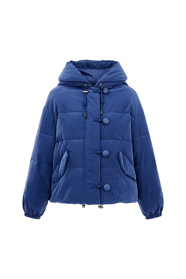 Emporio Armani엠포리오 아르마니 여성 루프 버튼 소프트 패딩 자켓 Sivillage 에스아이빌리지