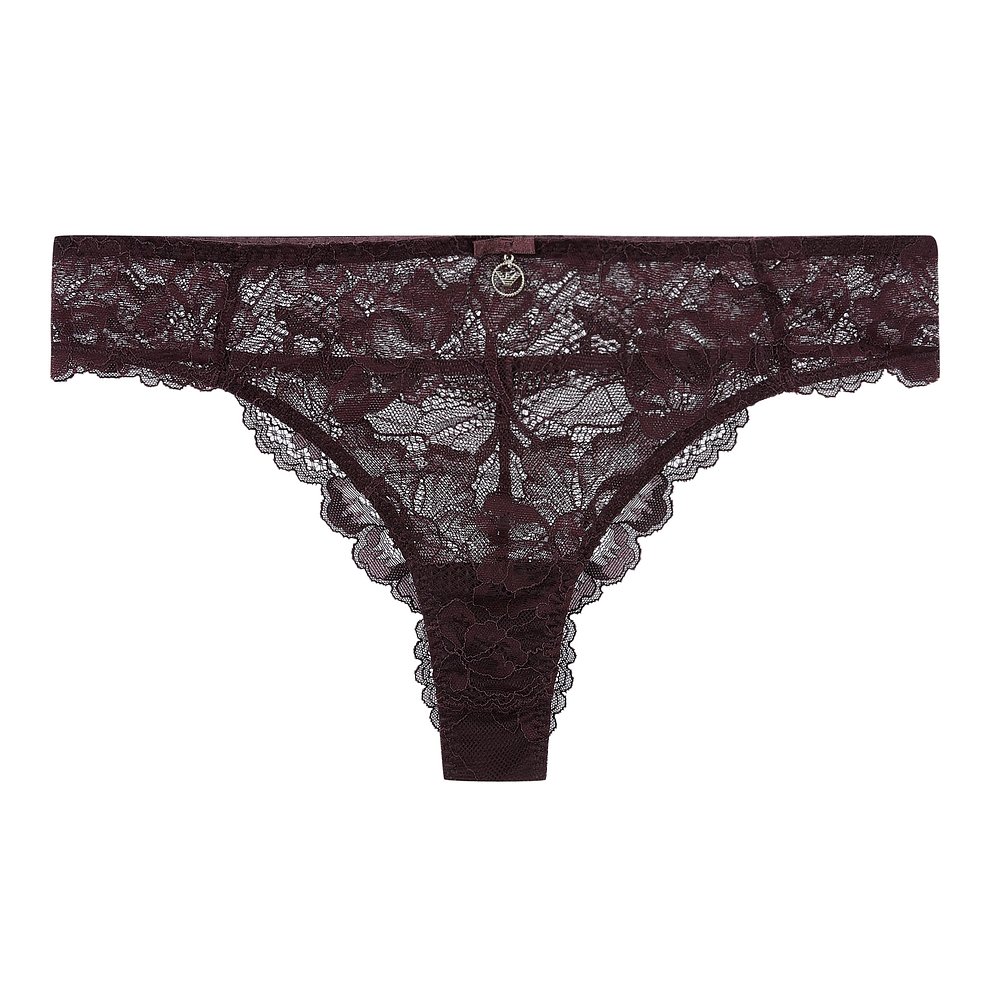 Emporio Armani Underwear엠포리오 아르마니 언더웨어 여성 플라워 레이스 브라질리언 브리프 Si