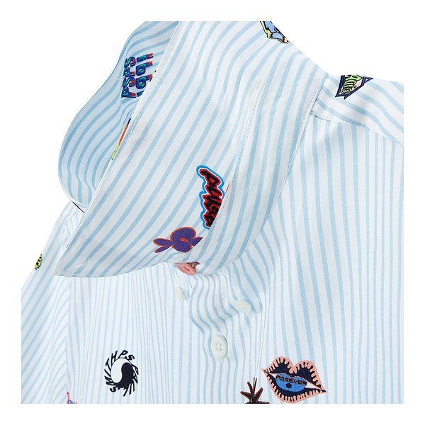 Paul Smith폴스미스 Ps Paul Smith 스트라이프 버튼다운 카라 셔츠 Sivillage 에스아이빌리지