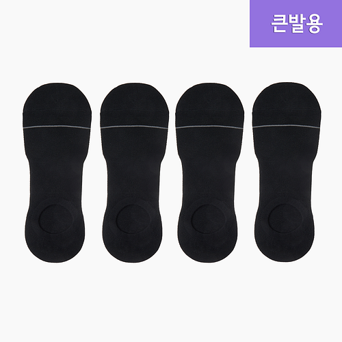 Jaju자주 남 하이컷 페이크삭스 4족 큰발용 Sivillage 에스아이빌리지