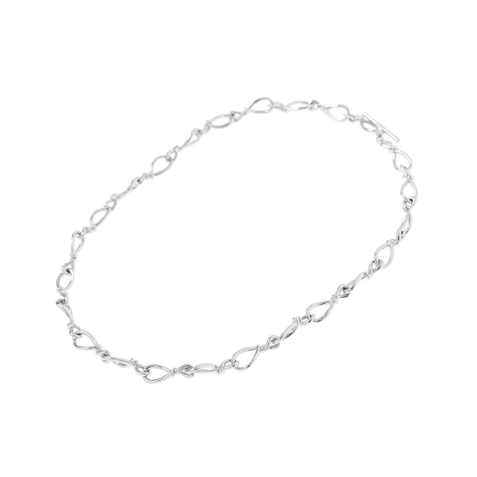 MZUU(엠주) DAYZ Slim Link Chain Necklace_Silver | S.I.VILLAGE (에스아이빌리지)