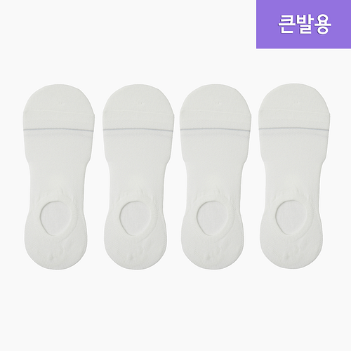 Jaju자주 남 하이컷 페이크삭스 4족 큰발용 Sivillage 에스아이빌리지