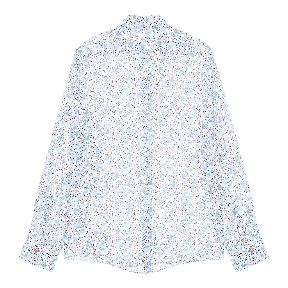 Paul Smith폴스미스 Ps Paul Smith 여성 플라워 그래픽 레이온 블라우스 Sivillage 에스