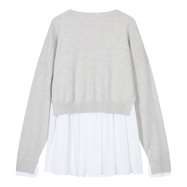 Boontheshop분더샵 Enfold 셔츠 레이어드 가디건 Sivillage 에스아이빌리지