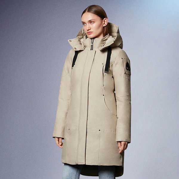 Moose Knuckles무스너클종료 무스너클 여성 패딩 롱 히브 다운 파카 Ladies Longue Rive Parka