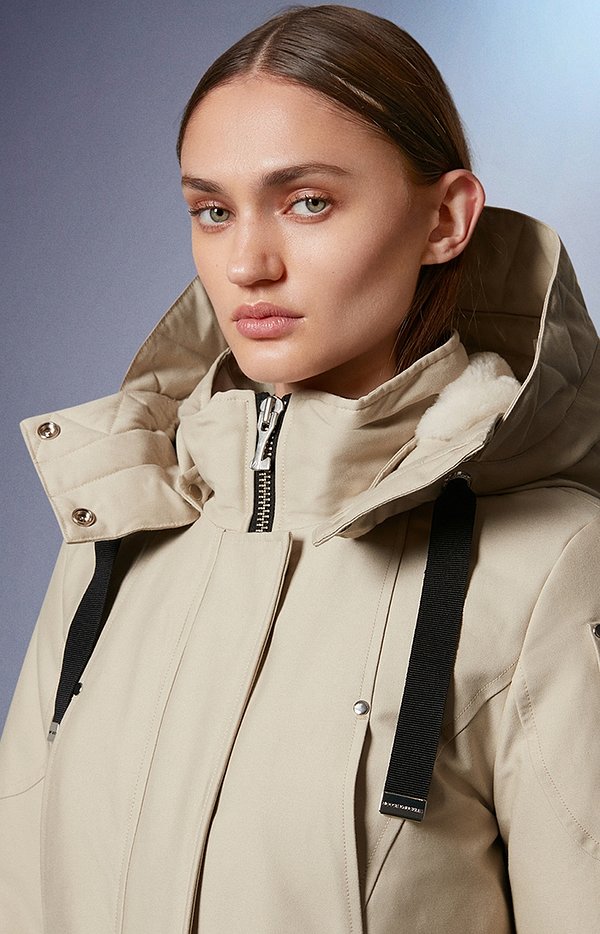 Moose Knuckles무스너클종료 무스너클 여성 패딩 롱 히브 다운 파카 Ladies Longue Rive Parka