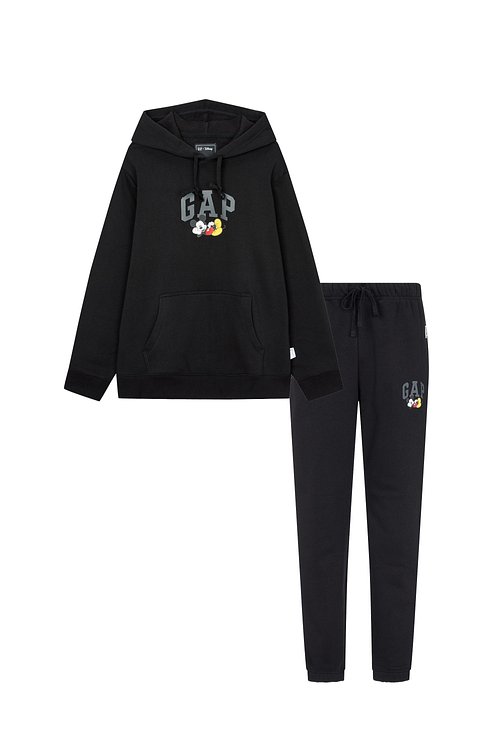 Gap Adults갭 남성 미키 앤 로고 후드 티셔츠 And 조거 팬츠 Sivillage 에스아이빌리지