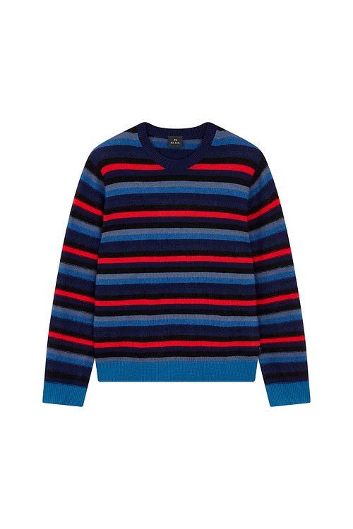 Paul Smith폴스미스 Ps Paul Smith 헤어리 스트라이프 니트 Sivillage 에스아이빌리지