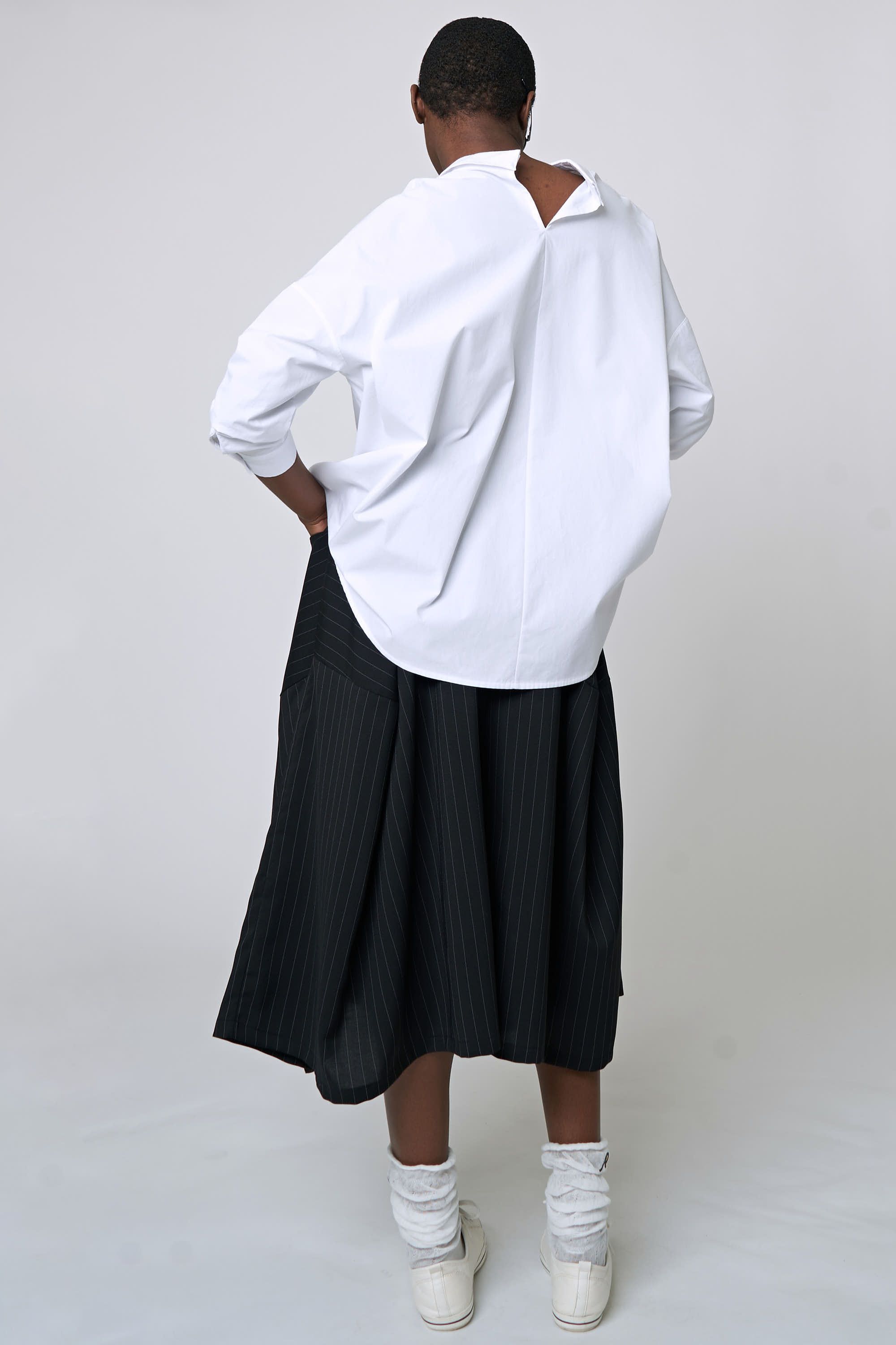 ATHPLATFORM(애스플래폼) AW31SH02 BACK SLIT SHIRT_WHITE | S.I.VILLAGE (에스아이빌리지)