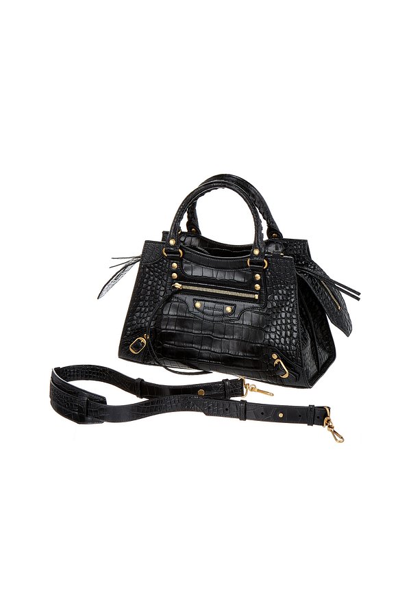 Balenciaga발렌시아가 발렌시아가 크로커 엠보스 네오클래식 스몰 토트백67862923ef11000 Si