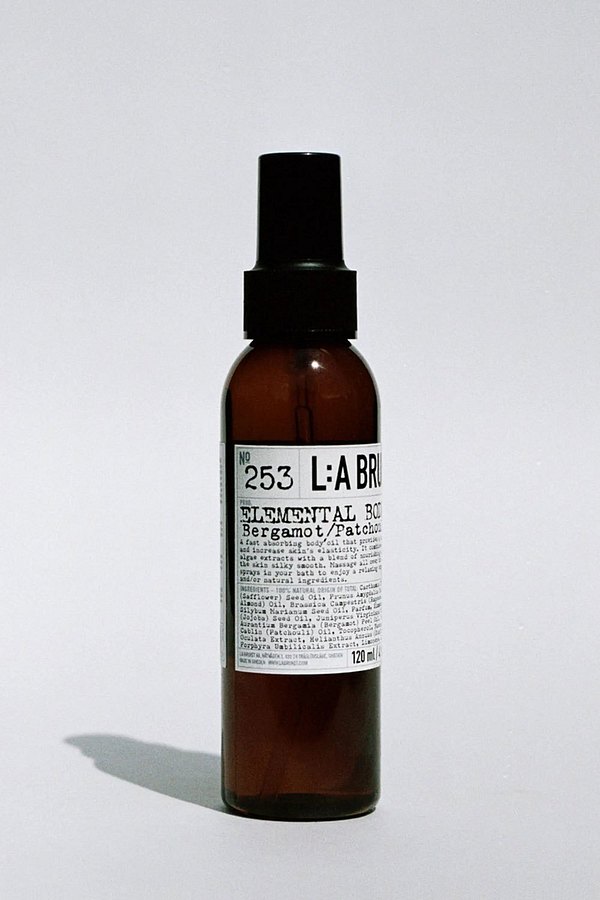 La Perva 라페르바 [라부르켓] 엘리멘탈 바디 오일 베르가모트 패출리 120ml S I Village 에스아이빌리지