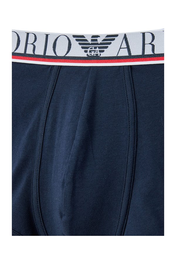 Emporio Armani Underwear엠포리오 아르마니 언더웨어 남성 배색 라인 밴딩 코튼 드로즈 Si