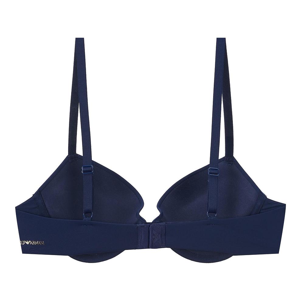 Emporio Armani Underwear엠포리오 아르마니 언더웨어 메탈릭 레터링 푸쉬업 브라 And 브리프 세트 Si