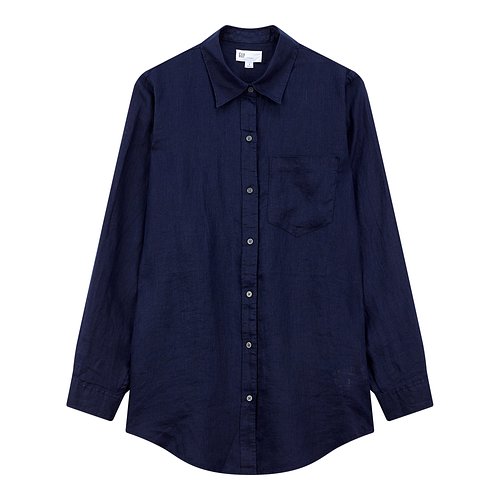 Gap Adults갭 ★갭 여성 19년 Spring★ 원 포켓 린넨 블렌드 셔츠 Sivillage 에스아이빌리지