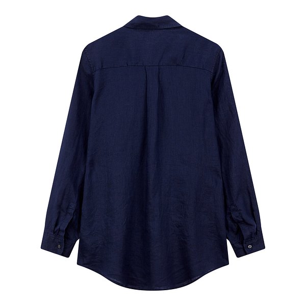 Gap Adults갭 ★갭 여성 19년 Spring★ 원 포켓 린넨 블렌드 셔츠 Sivillage 에스아이빌리지