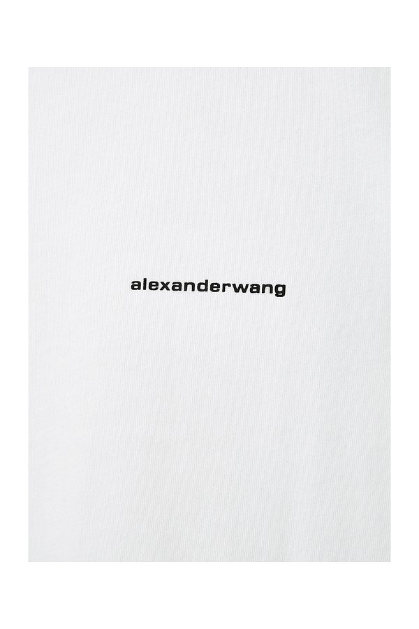 Alexanderwang알렉산더왕 미니 로고 슈렁큰 티셔츠 Sivillage 에스아이빌리지