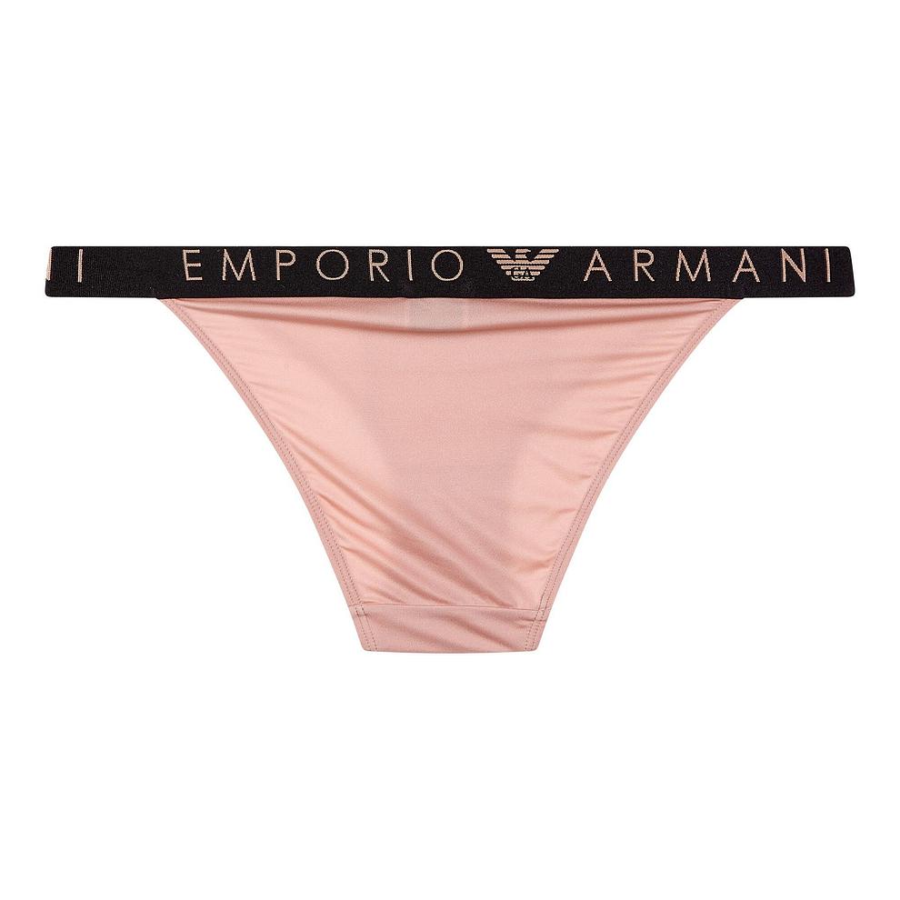 Emporio Armani Underwear엠포리오 아르마니 언더웨어 새틴 크로스 스트랩 컨투어 브라 And 브리프 세트 S