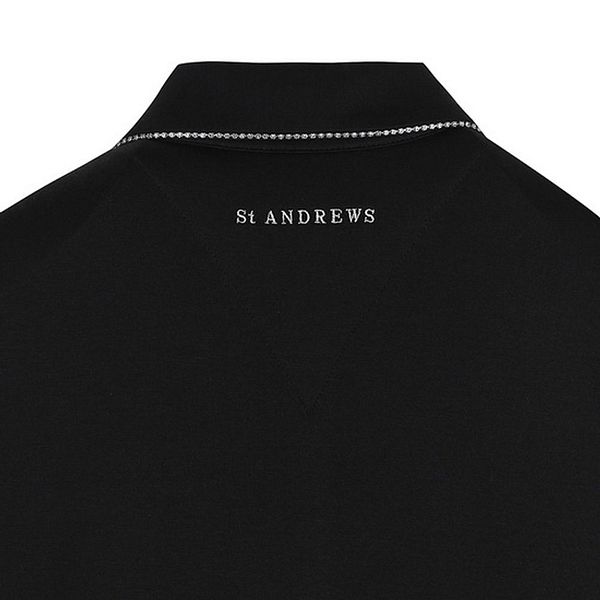 Standrews세인트앤드류스 여성 스와로브스키 긴팔 티셔츠 Sivillage 에스아이빌리지