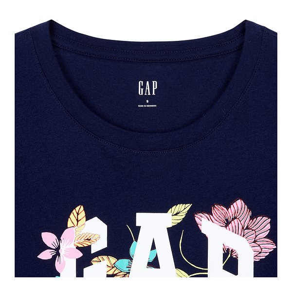 Gap Adults갭 ★갭 여성 20년 Summer★ 플라워 로고 크루넥 티셔츠 Sivillage 에스아이빌리지