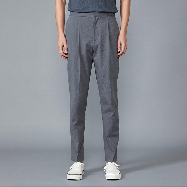 Officine Generale오피신제네랄 오피신 제네랄 그레이 엠보패턴 면 밴딩팬츠 Sivillage 에스아이빌리지