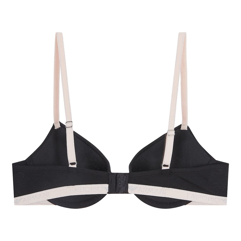 Emporio Armani Underwear엠포리오 아르마니 언더웨어 글리터 로고 디테일 브라 And 팬티 세트 Si