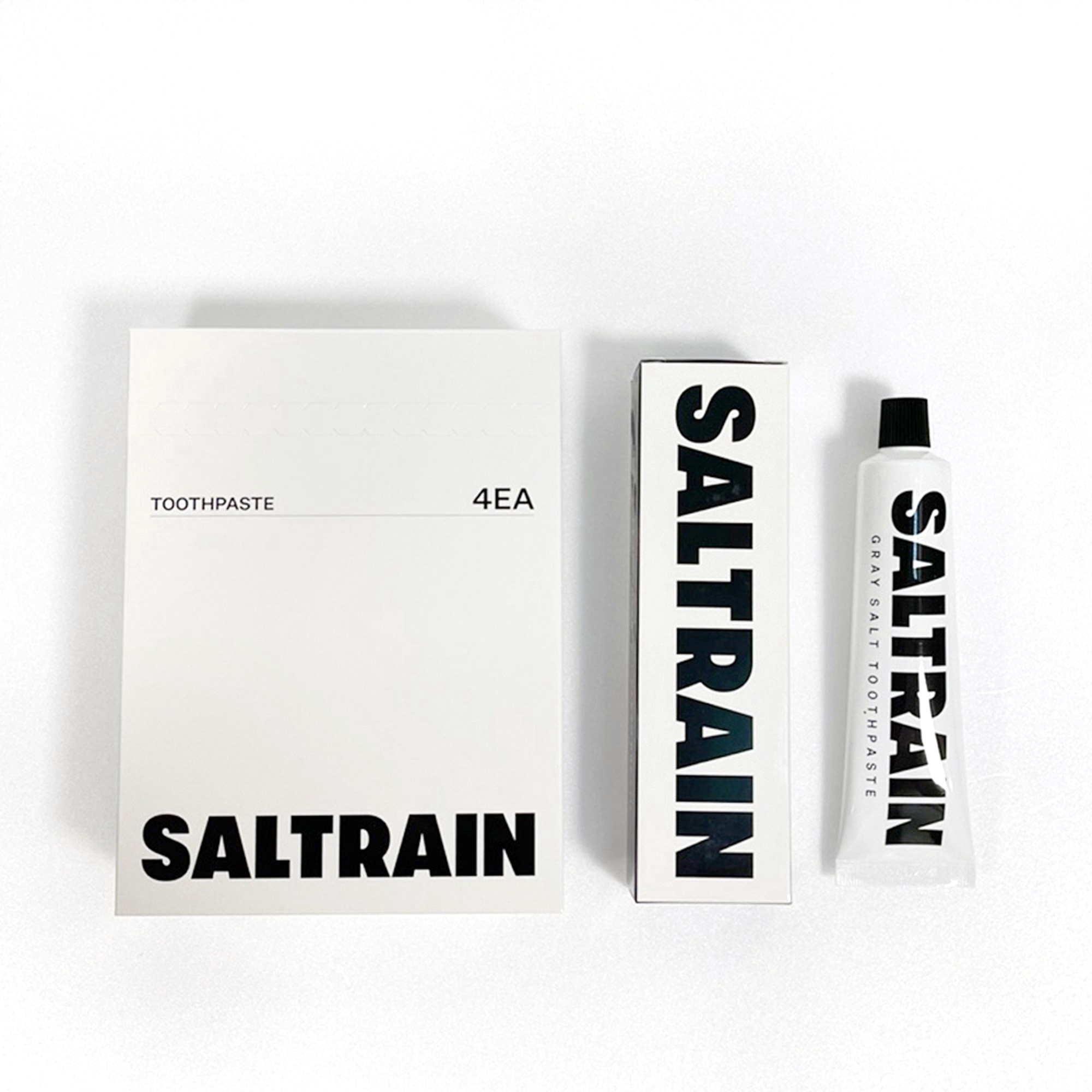 S.I.GLOBAL BOUTIQUE(에스아이글로벌부티크) [SALTRAIN] BLACK EDITION TOOTHPASTE SET ...