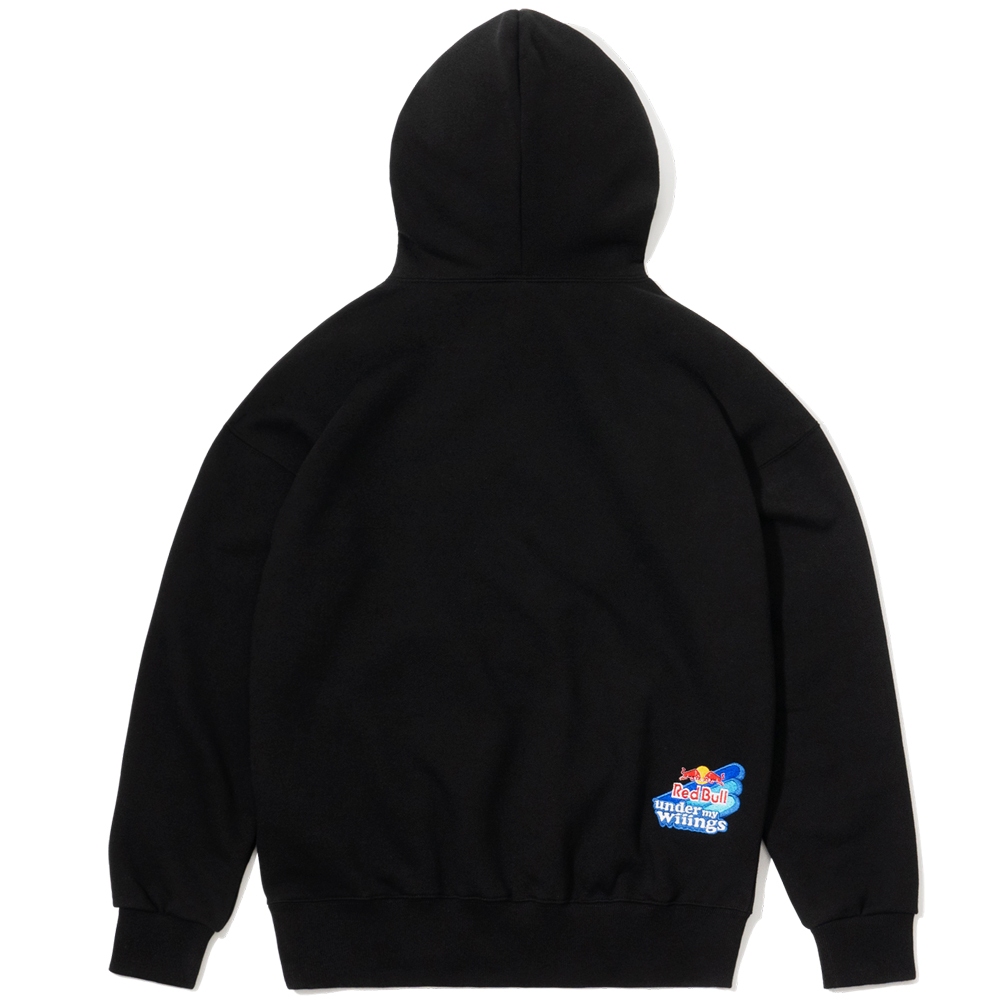 NWR(나우어) NWR x Redbull under my Wiiings Hoodie Black | S.I.VILLAGE (에스 ...