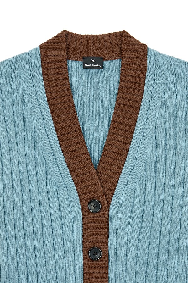 Paul Smith폴스미스 Ps Paul Smith 여성 컬러 블록 골지 가디건 Sivillage 에스아이빌리지
