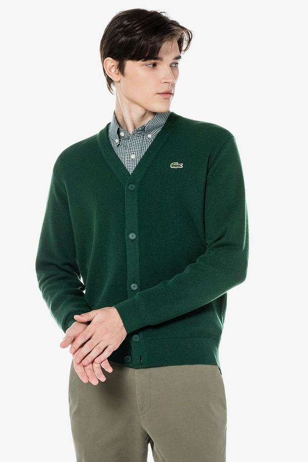 Lacoste라코스테 라코스테 남성 링스링스 브이넥 가디건 Ah497e 53n 132 Sivillage 에스아이빌리지