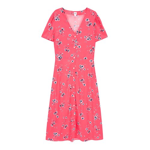 Gap Adults갭 ★갭 여성 21년 Spring★ 플라워 프린트 브이넥 원피스 Sivillage 에스아이빌리지