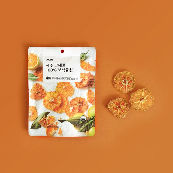 Jaju자주 제주그대로 100 보석귤칩 Sivillage 에스아이빌리지