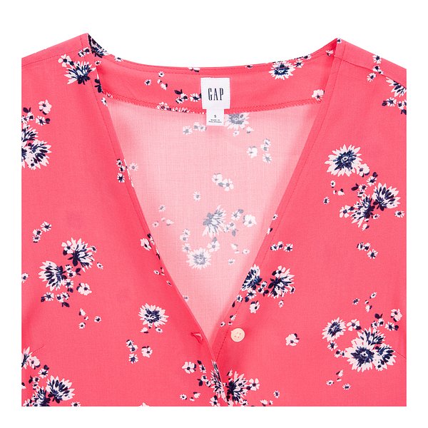Gap Adults갭 ★갭 여성 21년 Spring★ 플라워 프린트 브이넥 원피스 Sivillage 에스아이빌리지