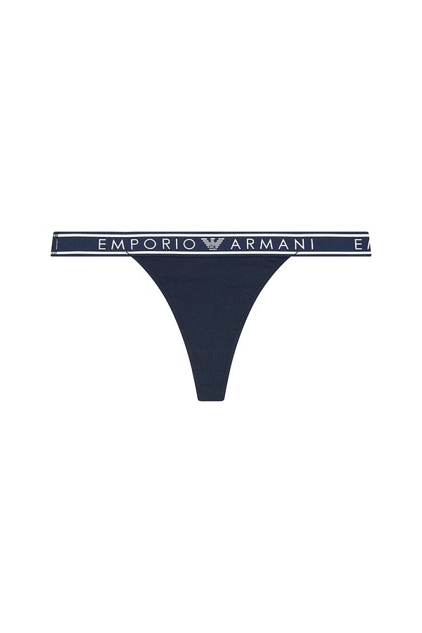 Emporio Armani Underwear엠포리오 아르마니 언더웨어 여성 라인 로고 밴딩 솔리드 티팬티 Si