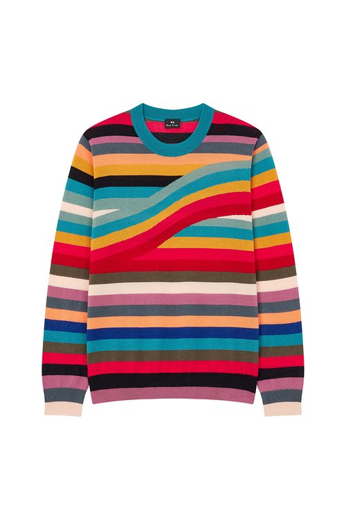 Paul Smith폴스미스 Ps Paul Smith 여성 멀티 스트라이프 니트 Sivillage 에스아이빌리지
