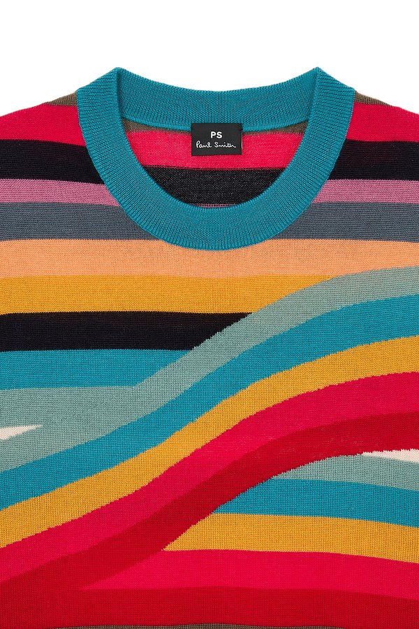 Paul Smith폴스미스 Ps Paul Smith 여성 멀티 스트라이프 니트 Sivillage 에스아이빌리지