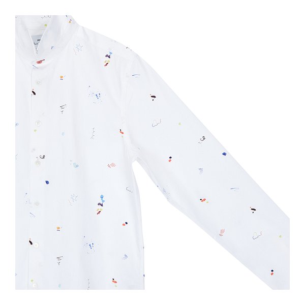 Paul Smith폴스미스 Ps Paul Smith 드로잉 패턴 슬림 핏 셔츠 Sivillage 에스아이빌리지