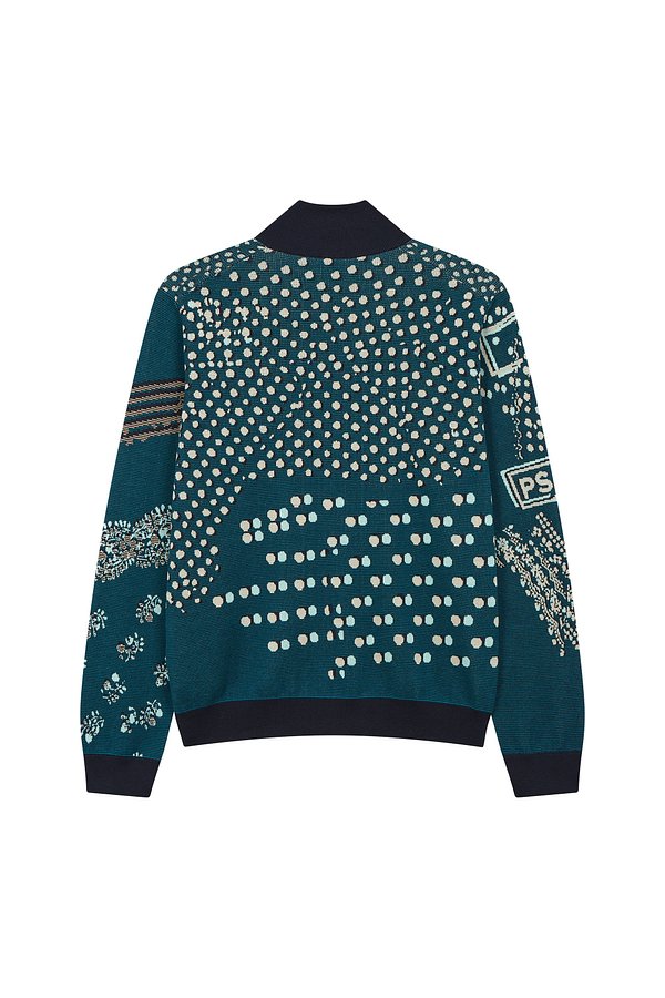 Paul Smith폴스미스 Ps Paul Smith 패턴드 코튼 집업 가디건 Sivillage 에스아이빌리지