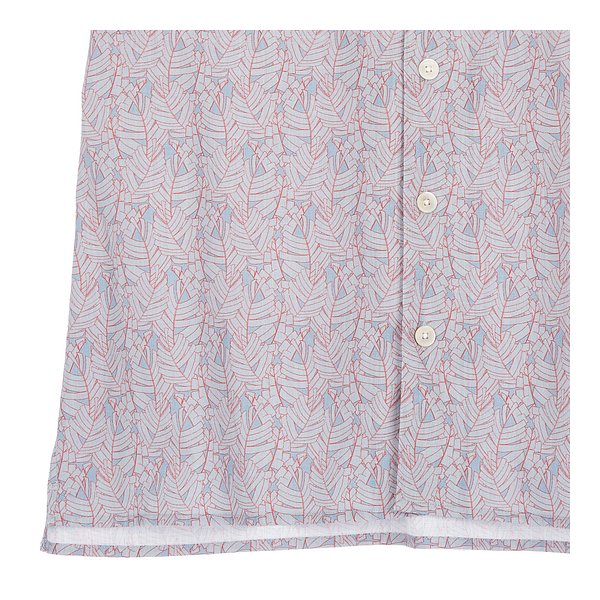 Ps Paul Smith 캐주얼 핏 리프 패턴 셔츠 Sivillage