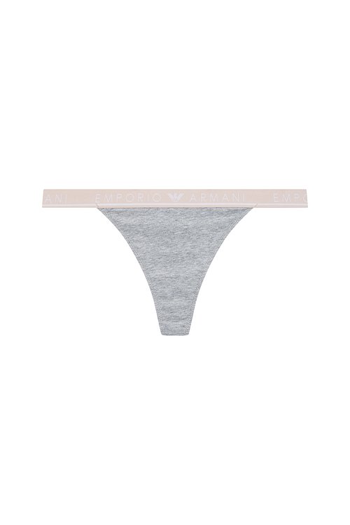 Emporio Armani Underwear엠포리오 아르마니 언더웨어 여성 씬 로고 밴딩 코튼 티팬티 Si