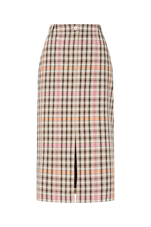 Paul Smith폴스미스 Ps Paul Smith 여성 체크 패턴 슬릿 스커트 Sivillage 에스아이빌리지