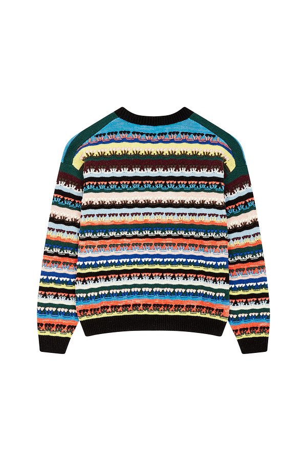 Paul Smith폴스미스 Ps Paul Smith 여성 플라워 스트라이프 스웨터 Sivillage 에스아이빌리지