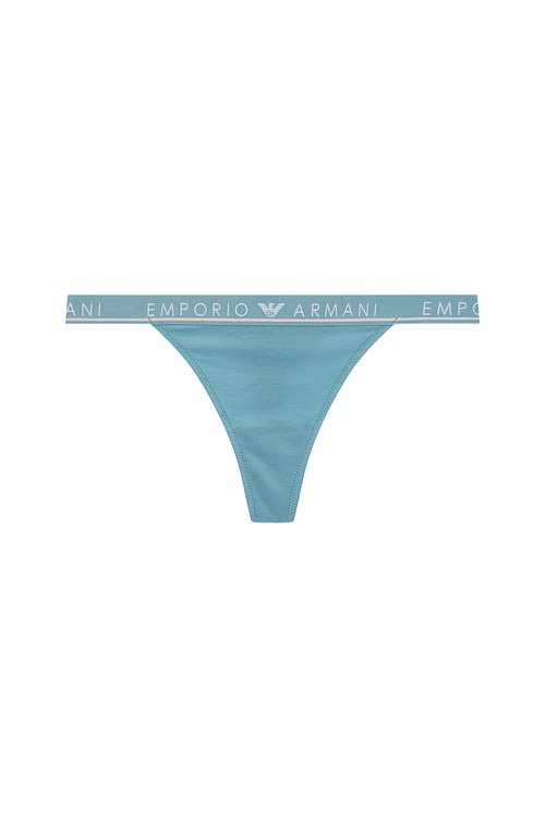 Emporio Armani Underwear엠포리오 아르마니 언더웨어 여성 씬 로고 밴딩 코튼 티팬티 Si