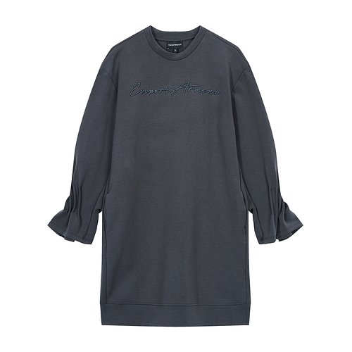 Emporio Armani엠포리오 아르마니 여성 자수 로고 네오프렌 원피스 Sivillage 에스아이빌리지