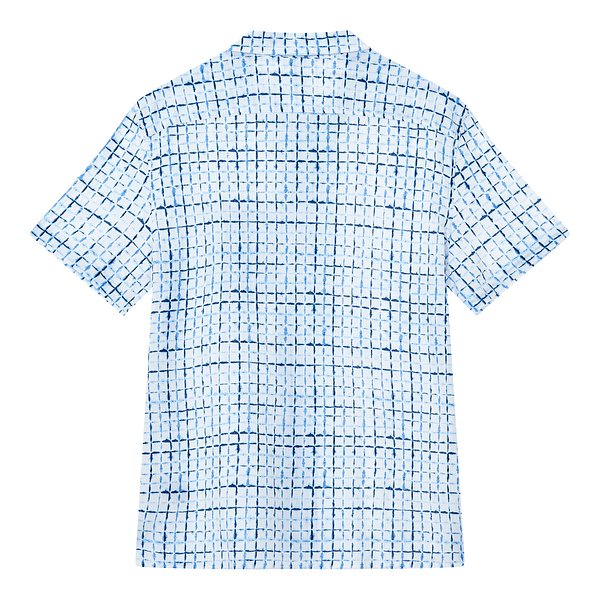 Gap Adults갭 ★갭 남성 21년 Summer★ 텍스처드 체크 숏 슬리브 셔츠 Sivillage 에스아이빌리지