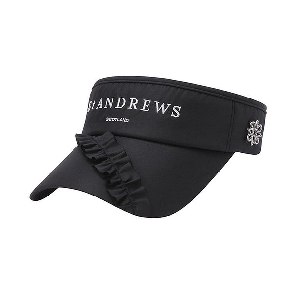 Standrews세인트앤드류스 여성 쿨맥스 시그니처 러플 썬바이저 Sivillage 에스아이빌리지