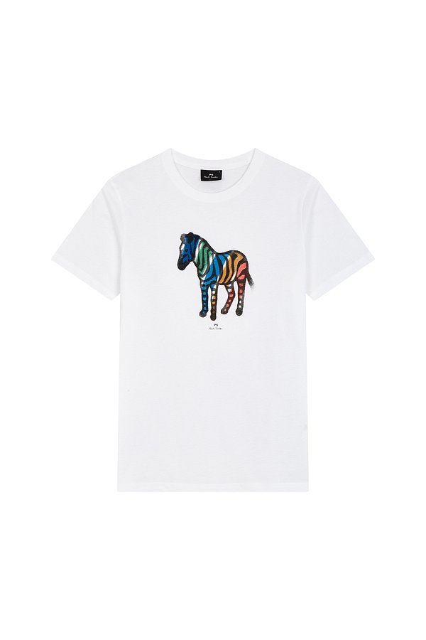 Paul Smith폴스미스 Ps Paul Smith 지브라 그래픽 크루넥 티셔츠 Sivillage 에스아이빌리지